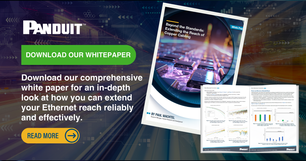 Panduit APAC: Download Extended Reach Cable White Paper